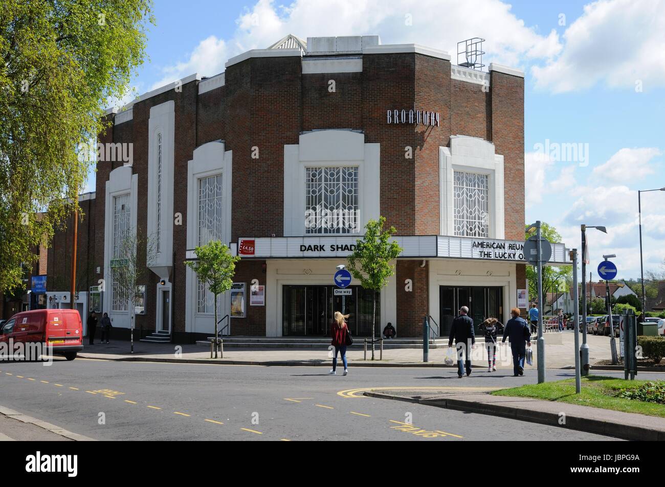 Broadway Cinema, Letchworth Garden City, Hertfordshire, is a grand Art ...