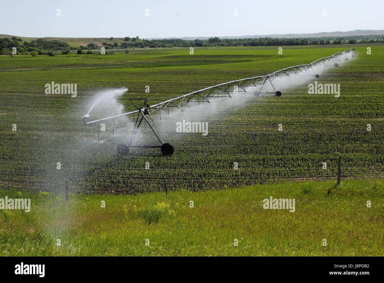 Pivot point irrigation system hi-res stock photography and images - Alamy