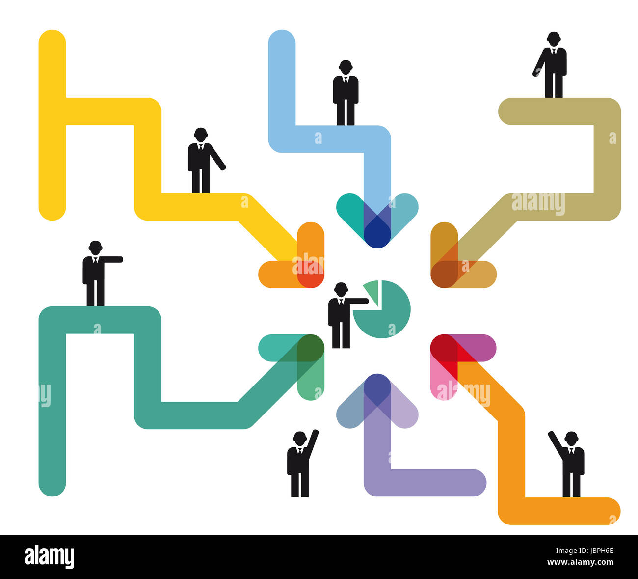 cooperation with each other Stock Photo - Alamy