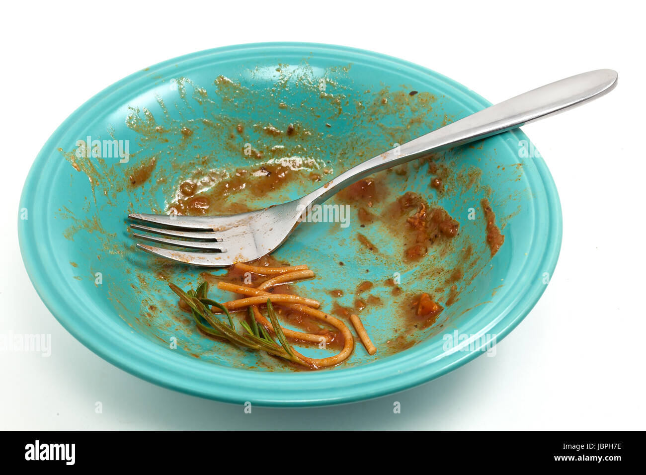 Leftover spaghetti bolognese hi-res stock photography and images - Alamy
