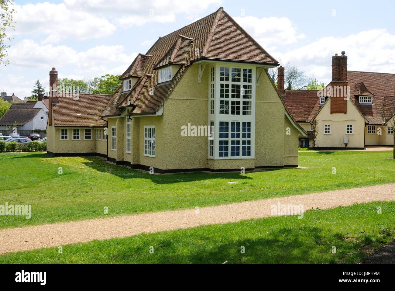 Mrs Howard Memorial Hall, Letchworth Garden City, Hertfordshire, was ...