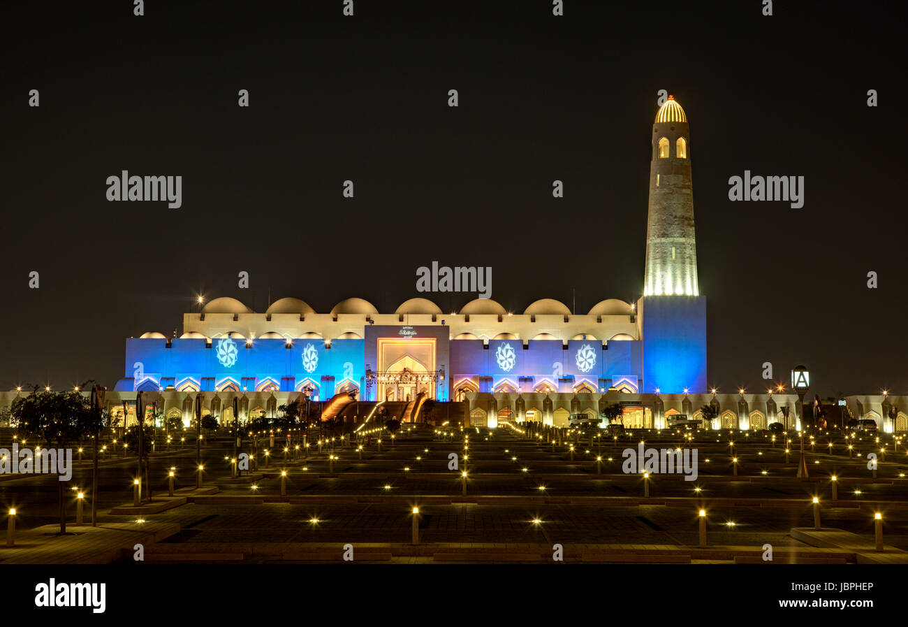 Grand mosque in doha qatar hi-res stock photography and images - Alamy