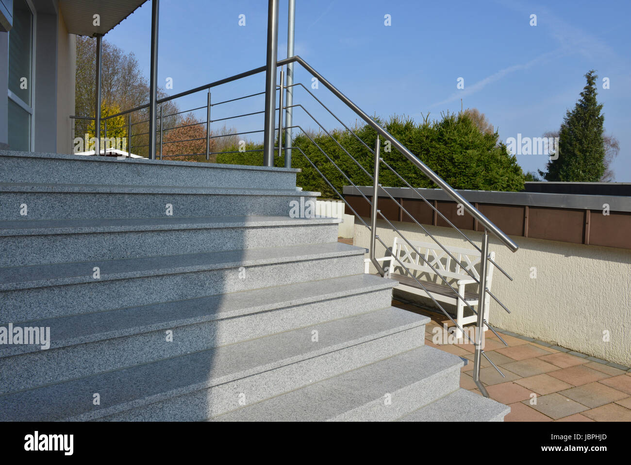 architectural style railing Stock Photo - Alamy