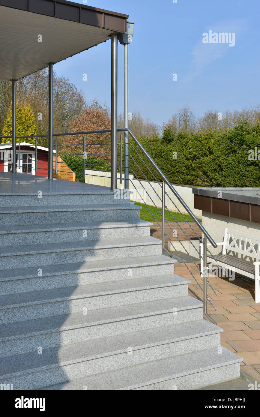 architectural style railing Stock Photo - Alamy