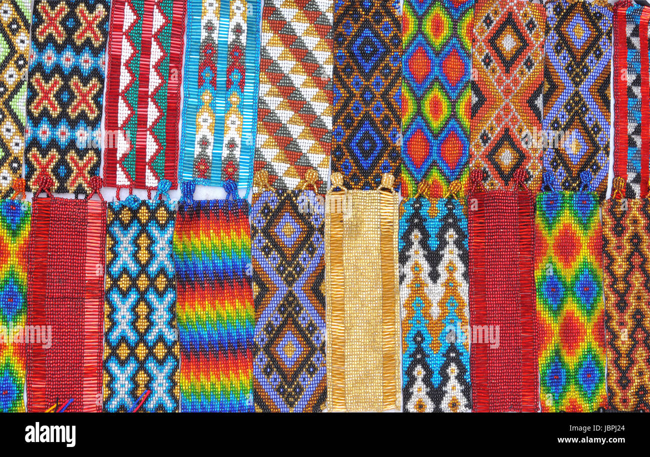 Traditional beadwork stall hi-res stock photography and images - Alamy