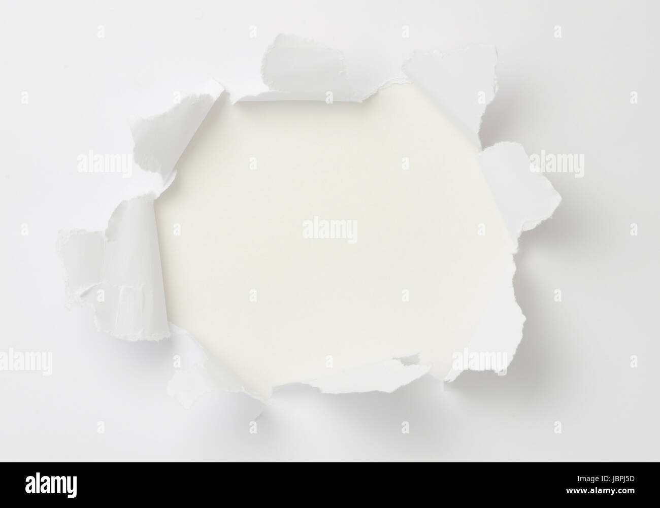 torn paper with space for your message Stock Photo - Alamy