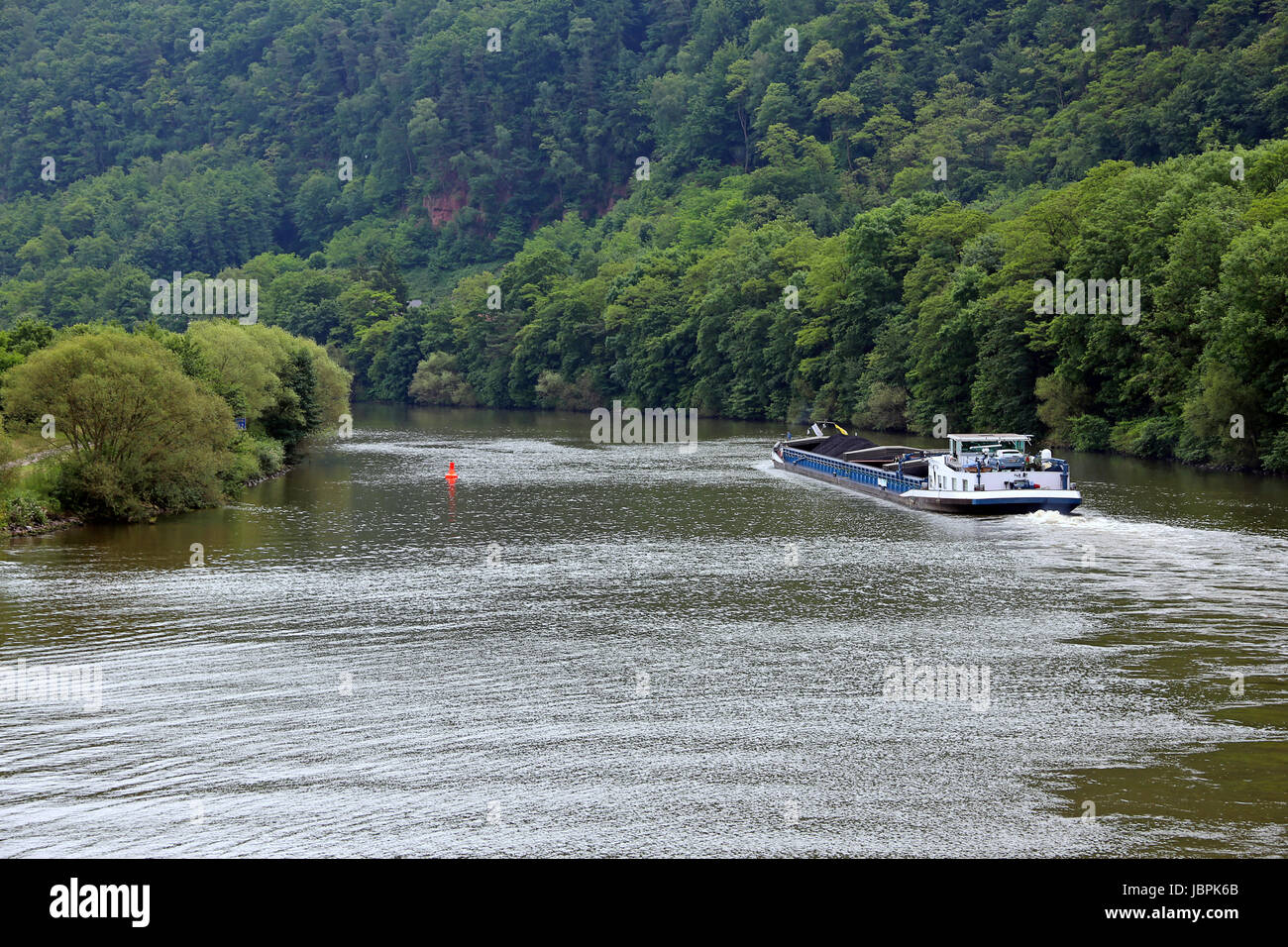 inland navigation tug Stock Photo - Alamy