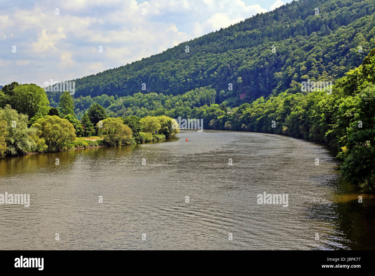 Neckar river bend hi-res stock photography and images - Alamy