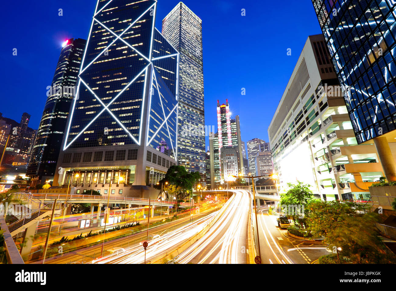 Central district in Hong Kong Stock Photo - Alamy