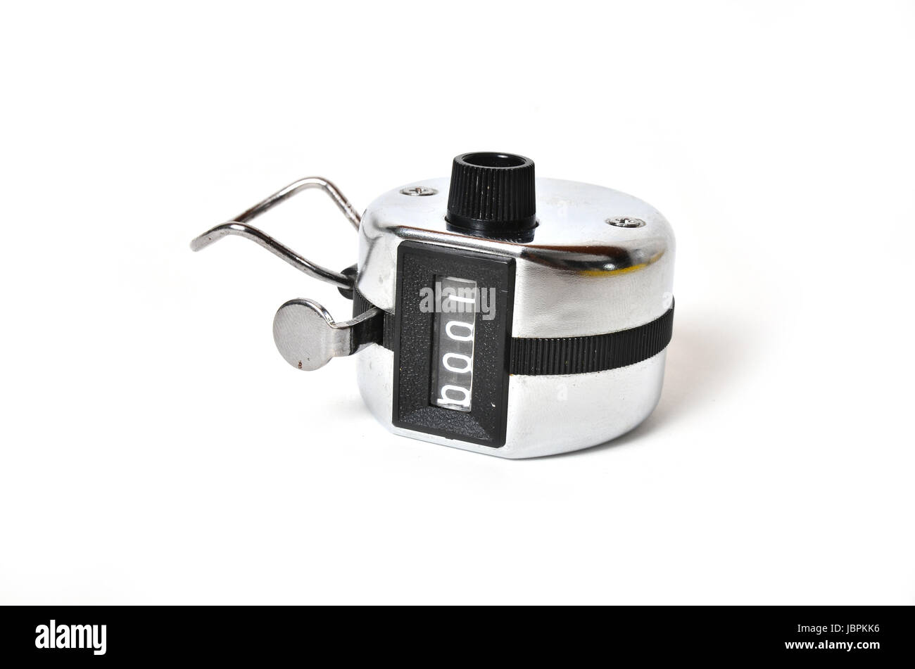 counter equipment isolated on white background Stock Photo - Alamy