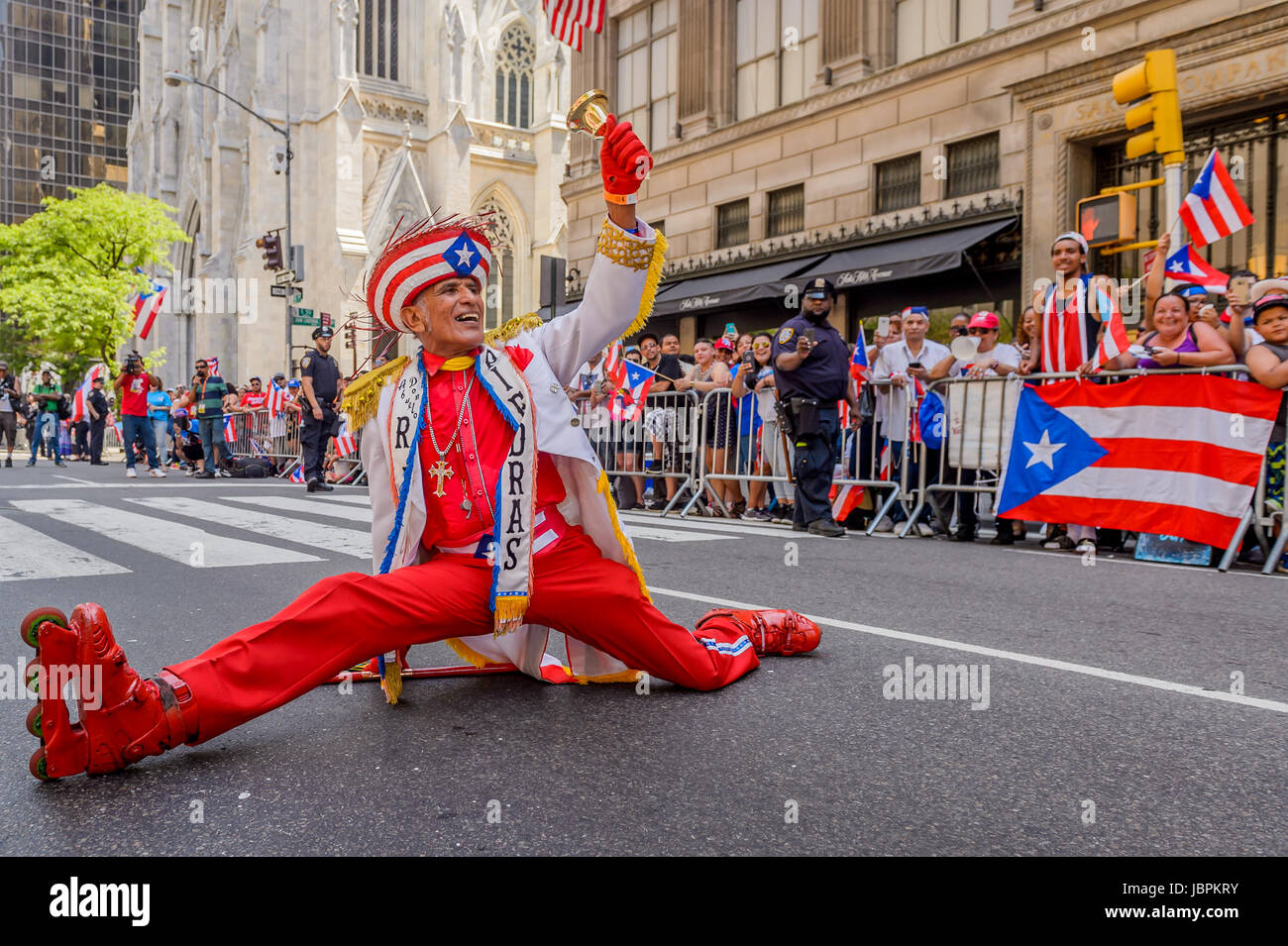 New York, United States. 11th June, 2017. The National Puerto Rican Day ...
