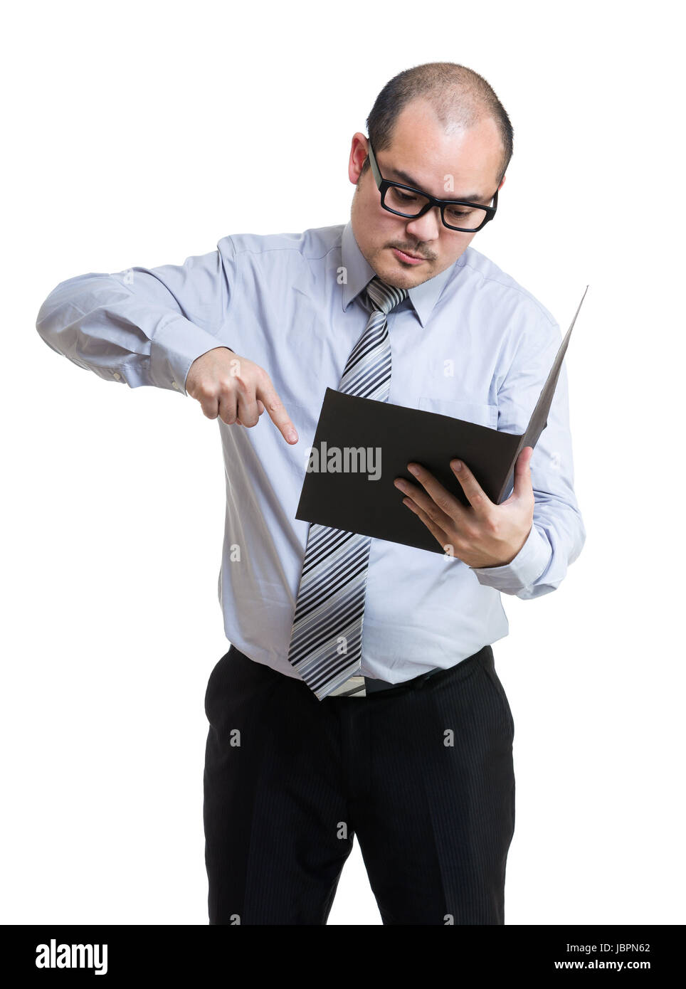 Senior mature boss angry Cut Out Stock Images & Pictures - Alamy