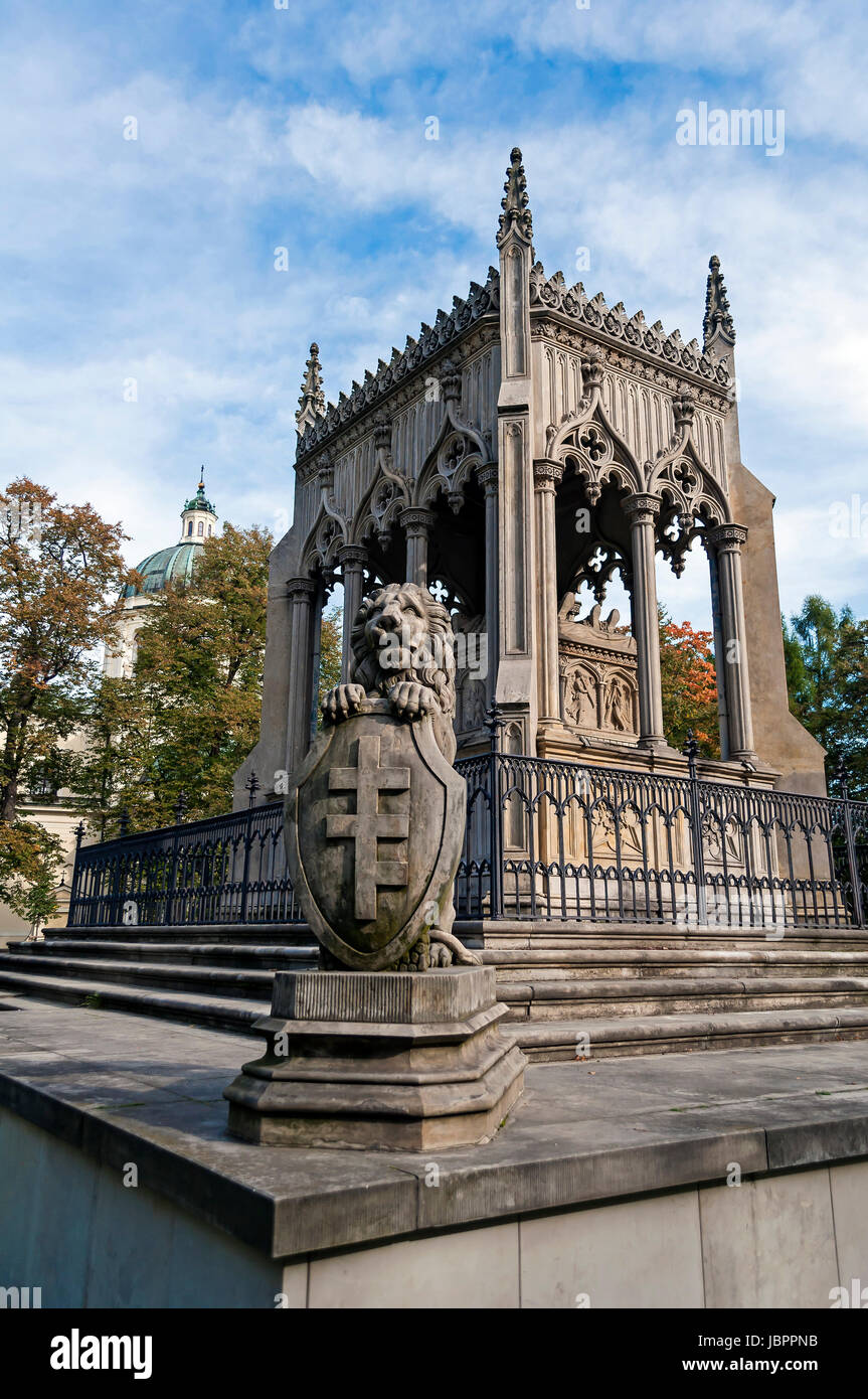 Mausoleum of Aleksandra and Stanislaw Kostka Potocki in Wilanow, Warsaw ...