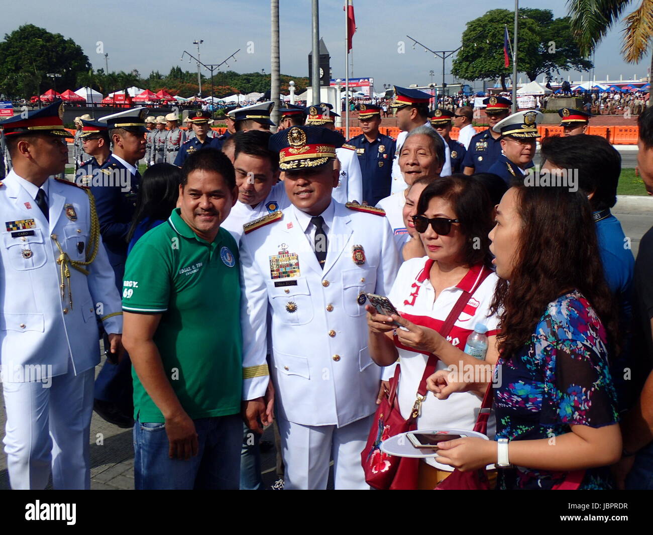 Manila, Philippines. 12th June, 2017. PNP chief Ronald 'Bato' dela Rosa ...