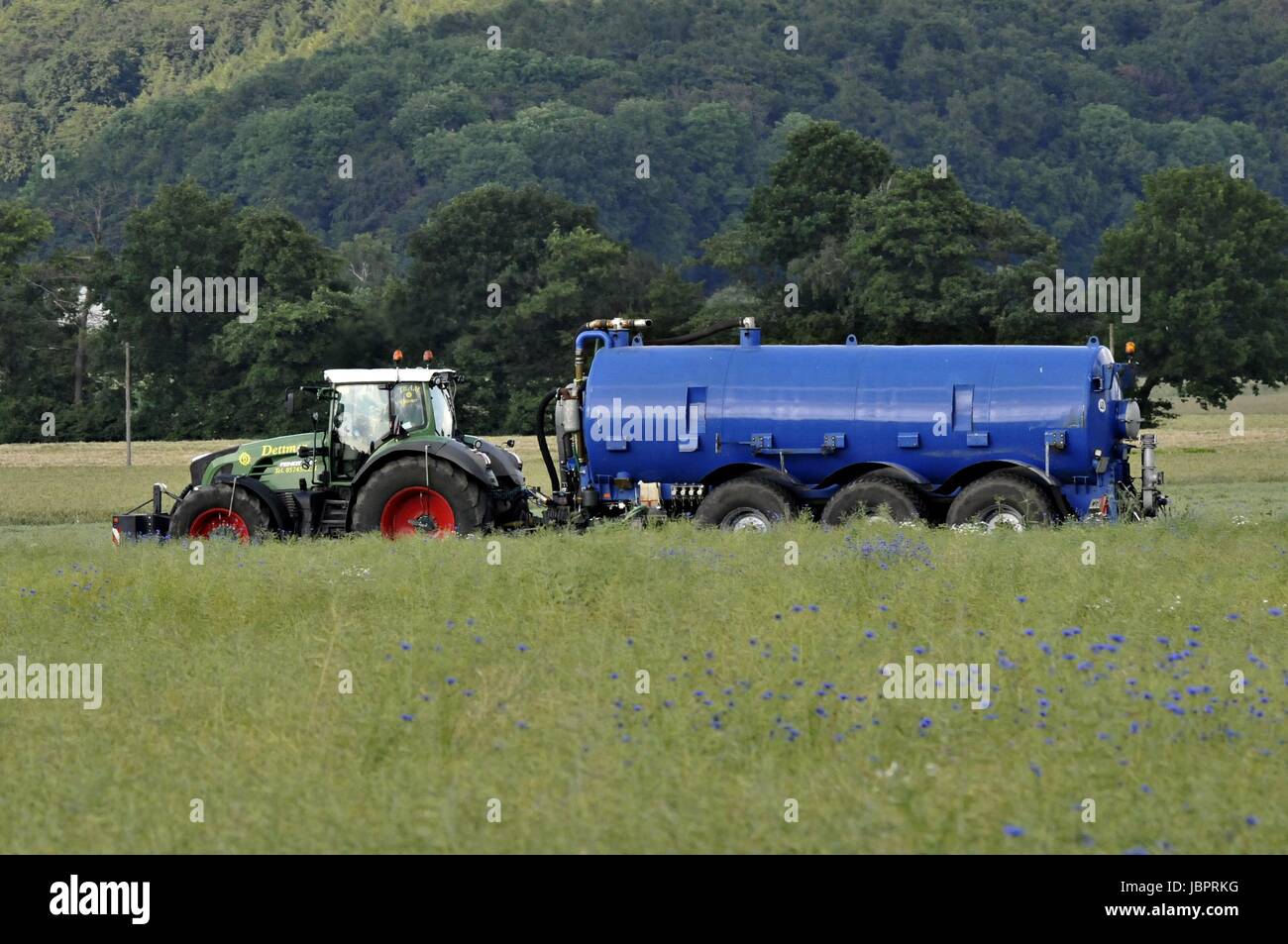 slurry transportation 01 Stock Photo - Alamy