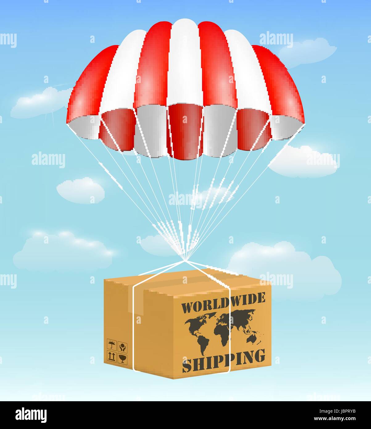 Product shipment Stock Vector Images - Alamy