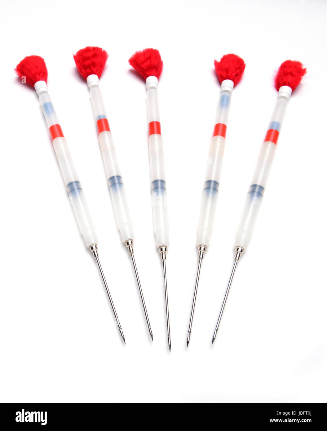 tranquilizer dart isolated on white background Stock Photo - Alamy