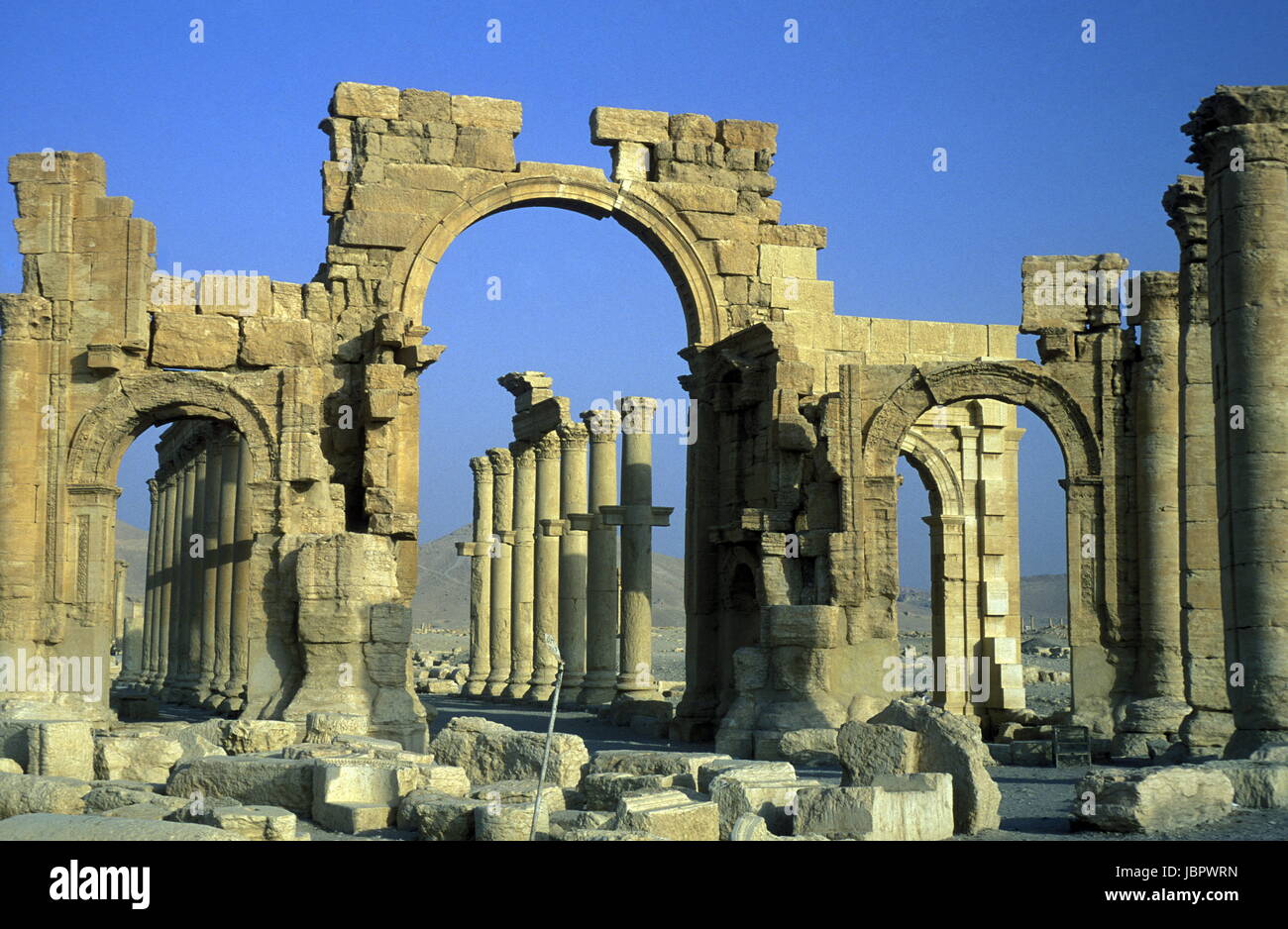 Die ruinen von palmyra in hi-res stock photography and images - Alamy