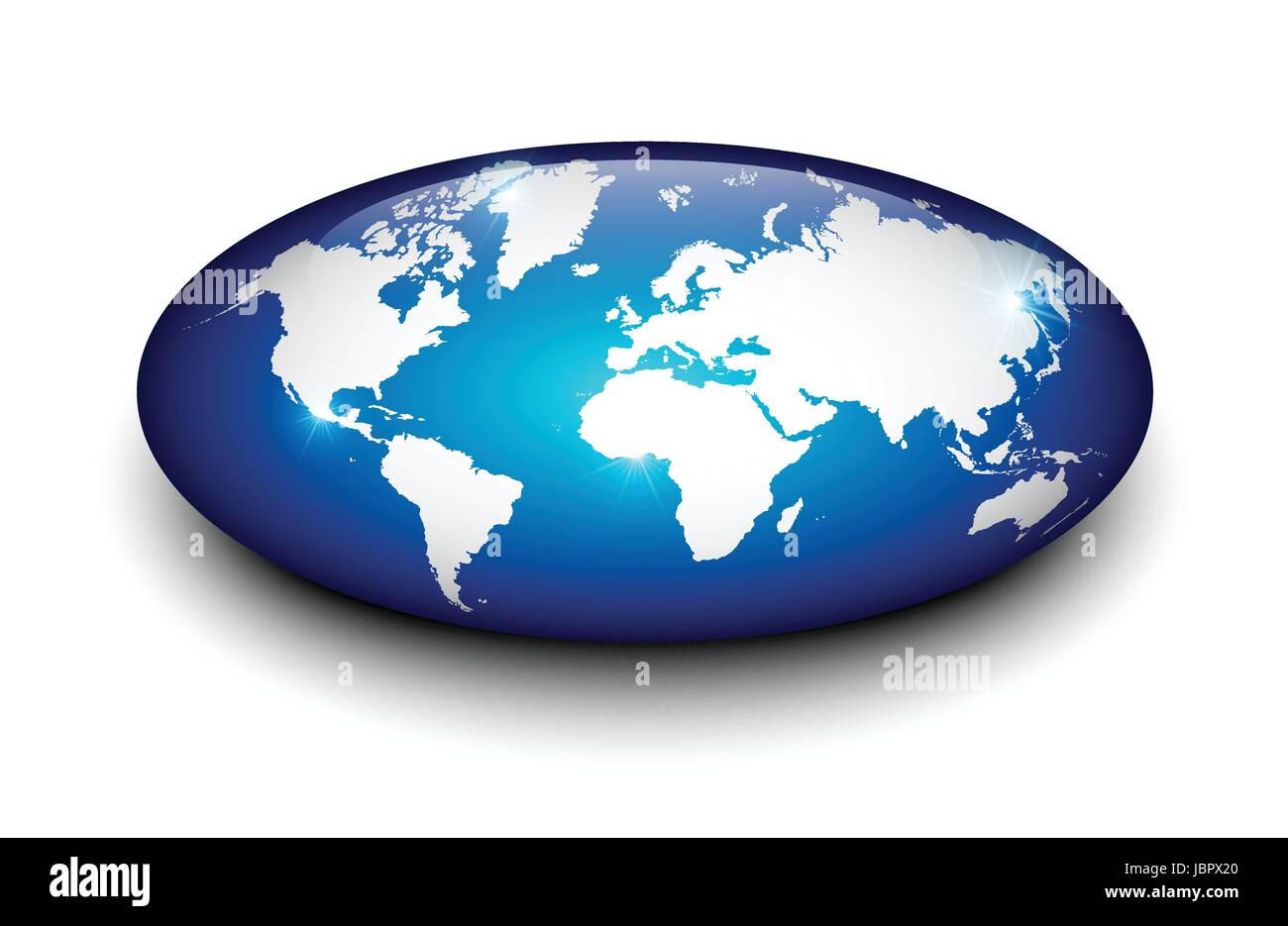 Earth map on marble . isolated Stock Vector Image & Art - Alamy
