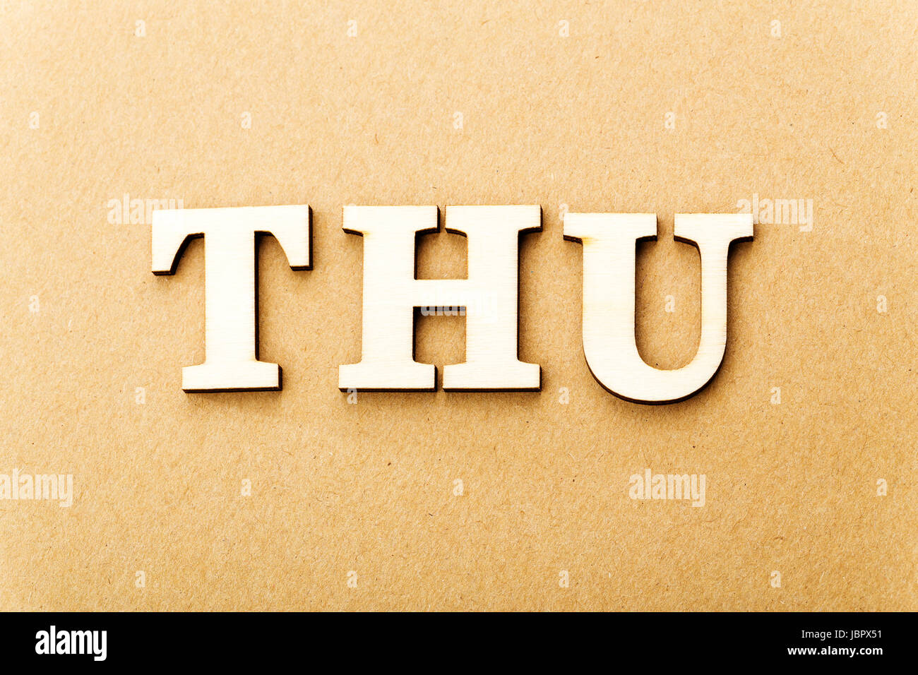 Thu letter hi-res stock photography and images - Alamy