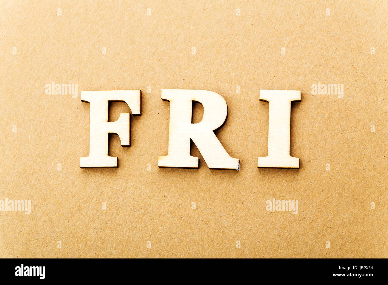 Fri font hi-res stock photography and images - Alamy