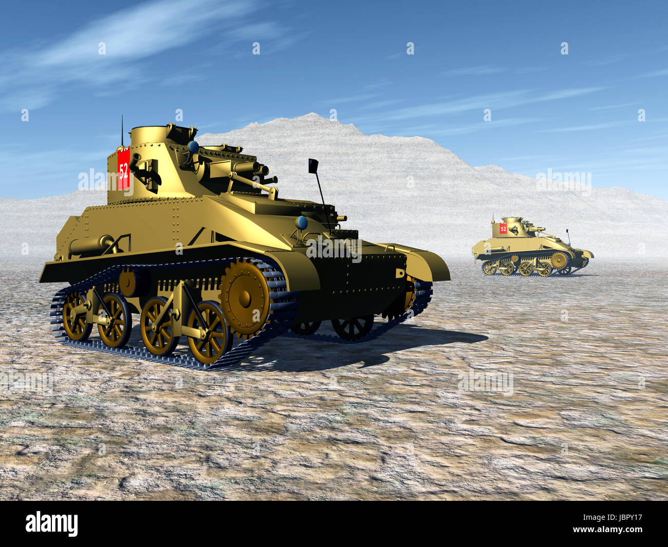 Ww2 tank desert hi-res stock photography and images - Alamy