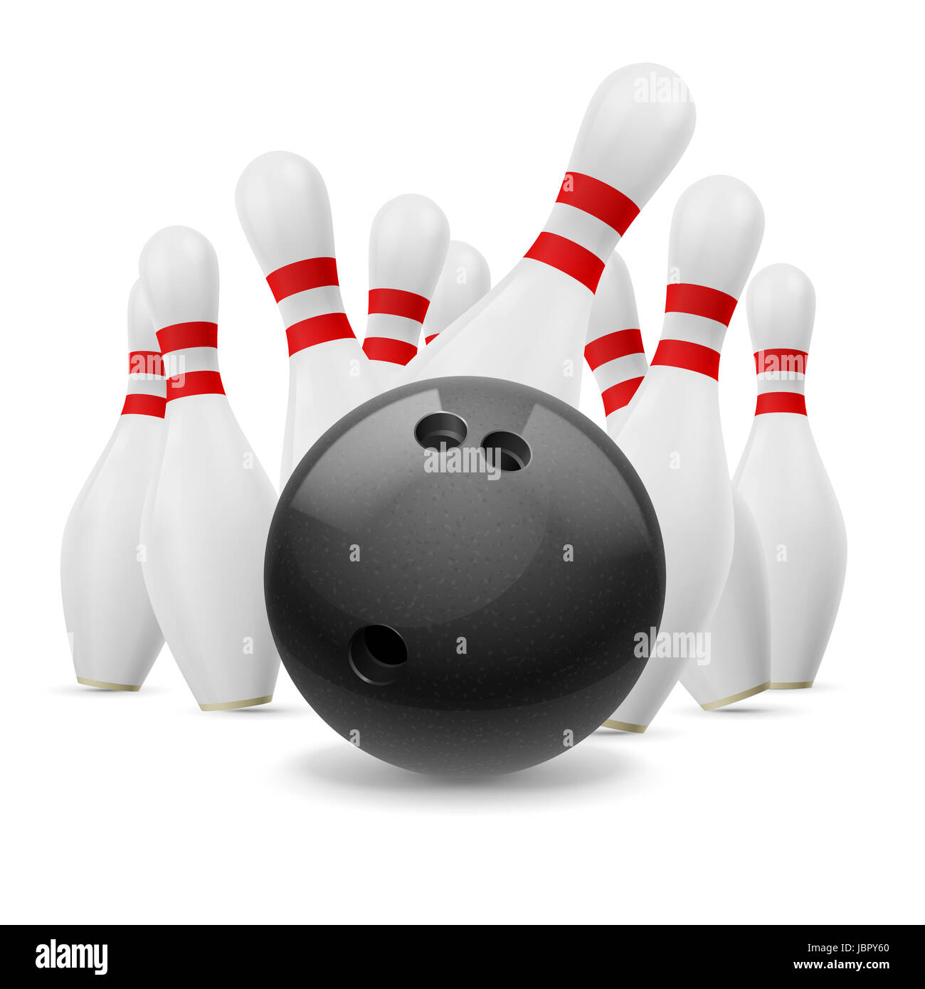 Red ball hitting white balls hi-res stock photography and images - Alamy