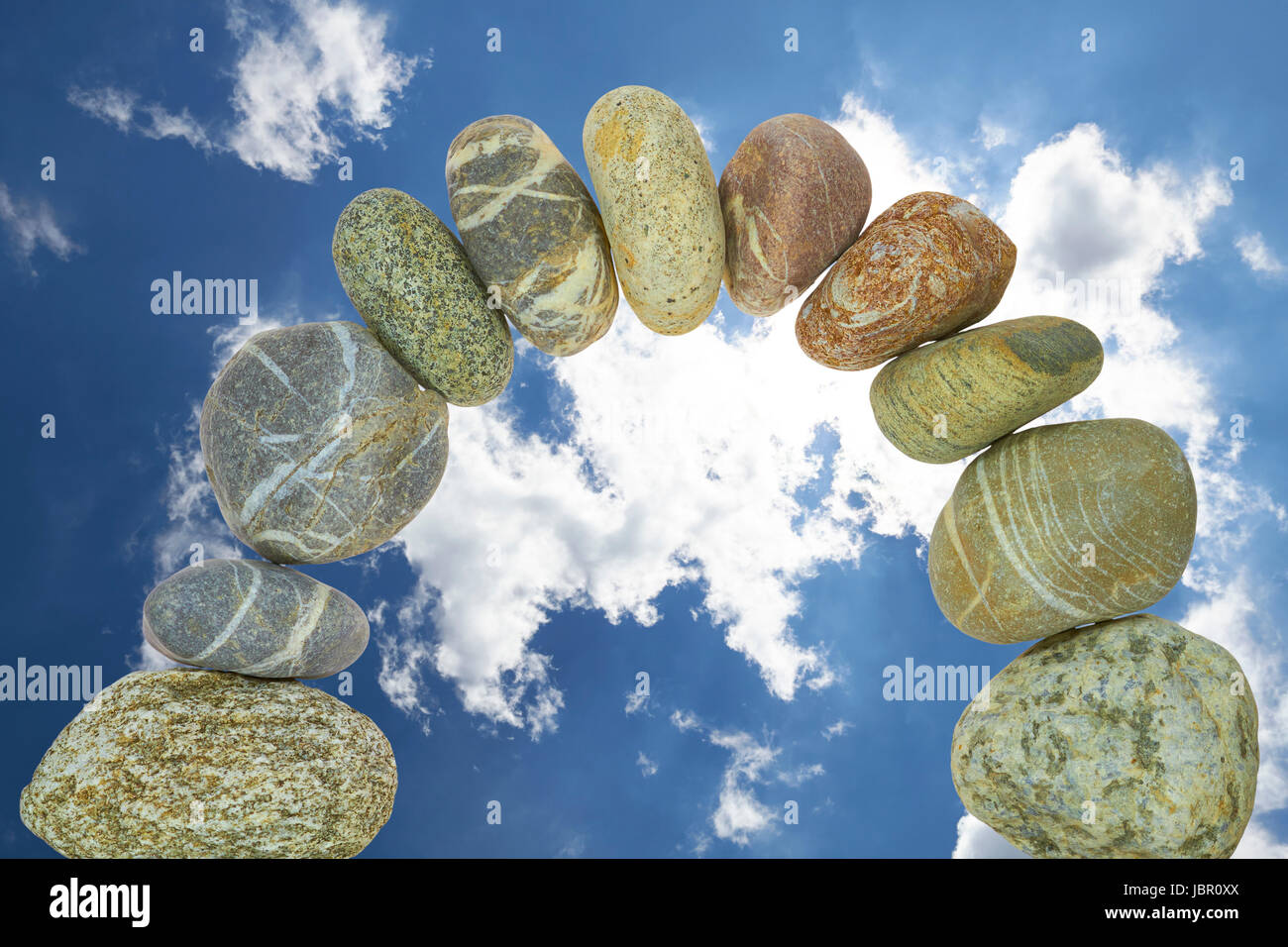 Round arch goal hi-res stock photography and images - Alamy