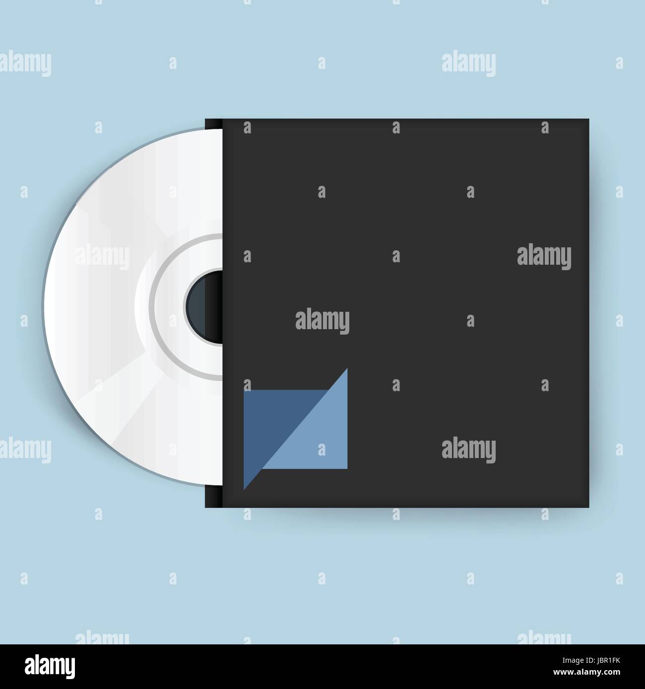 Compact disc vector icon illustration Stock Vector Image & Art - Alamy