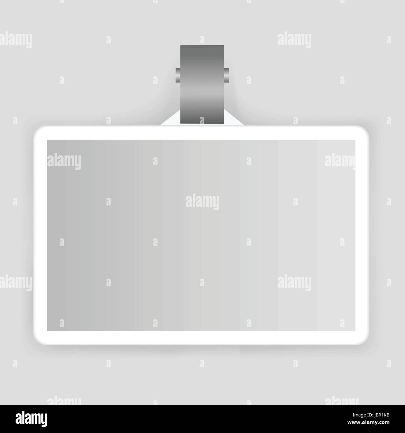 Hanging card cardholder vector Stock Vector Image & Art - Alamy