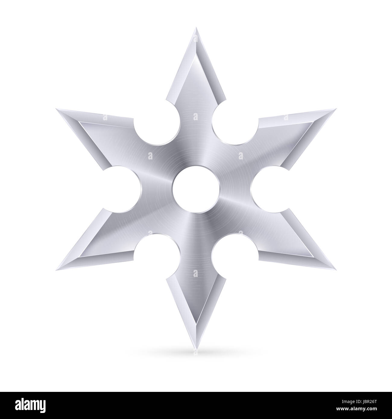 Ninja shuriken Cut Out Stock Images & Pictures - Alamy