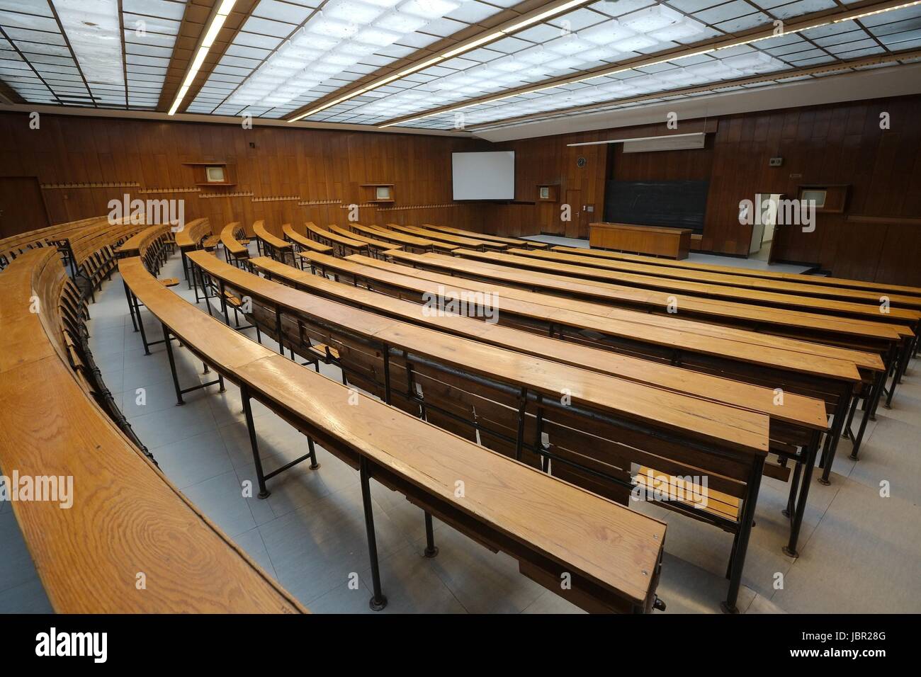 Interior of an auditorium at a university Stock Photo - Alamy