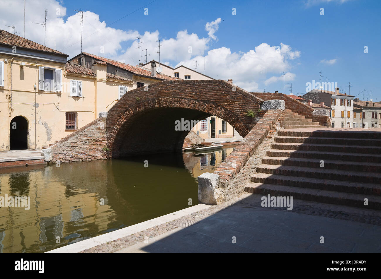 St.Peter’s Bridge. Comacchio. Emilia-Romagna. Italy Stock Photo - Alamy
