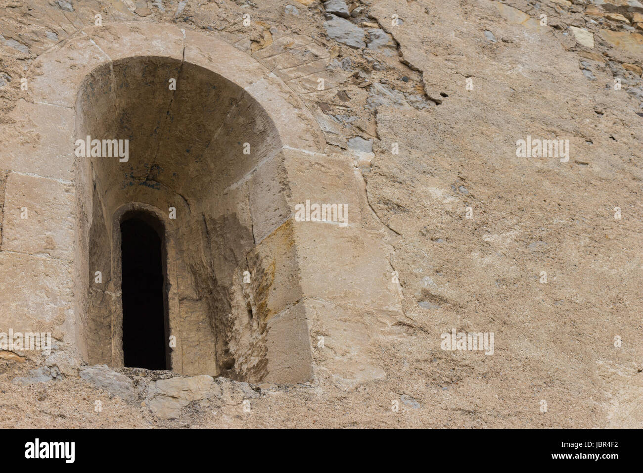Medieval window of castle ruins in The Styria, Austria Stock Photo - Alamy