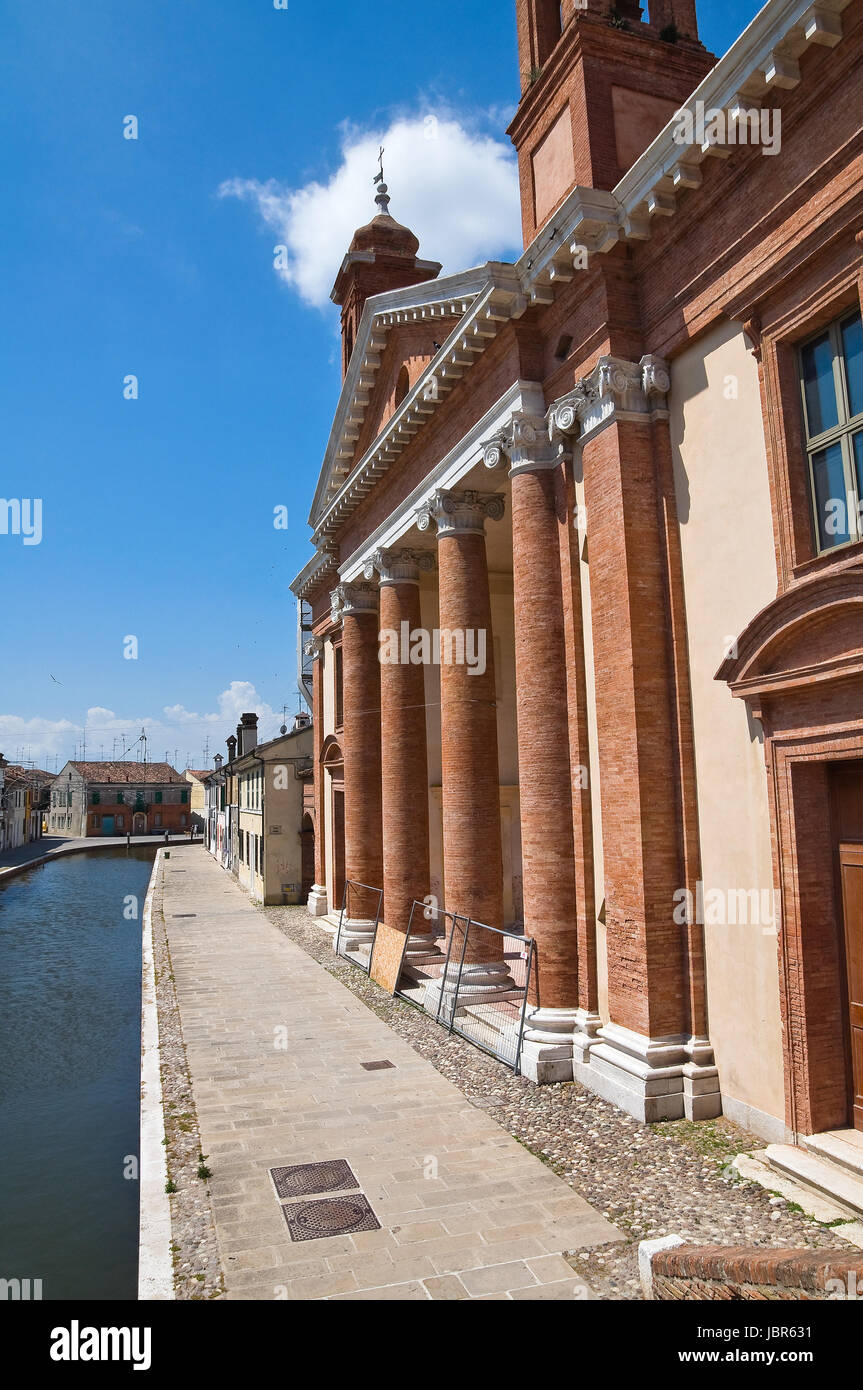 Old Hospital of St. Camillo. Comacchio. Emilia-Romagna. Italy Stock ...