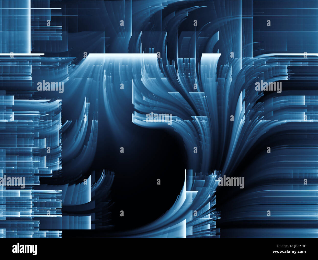 Dynamic Background series. Composition of fractal motion textures on ...