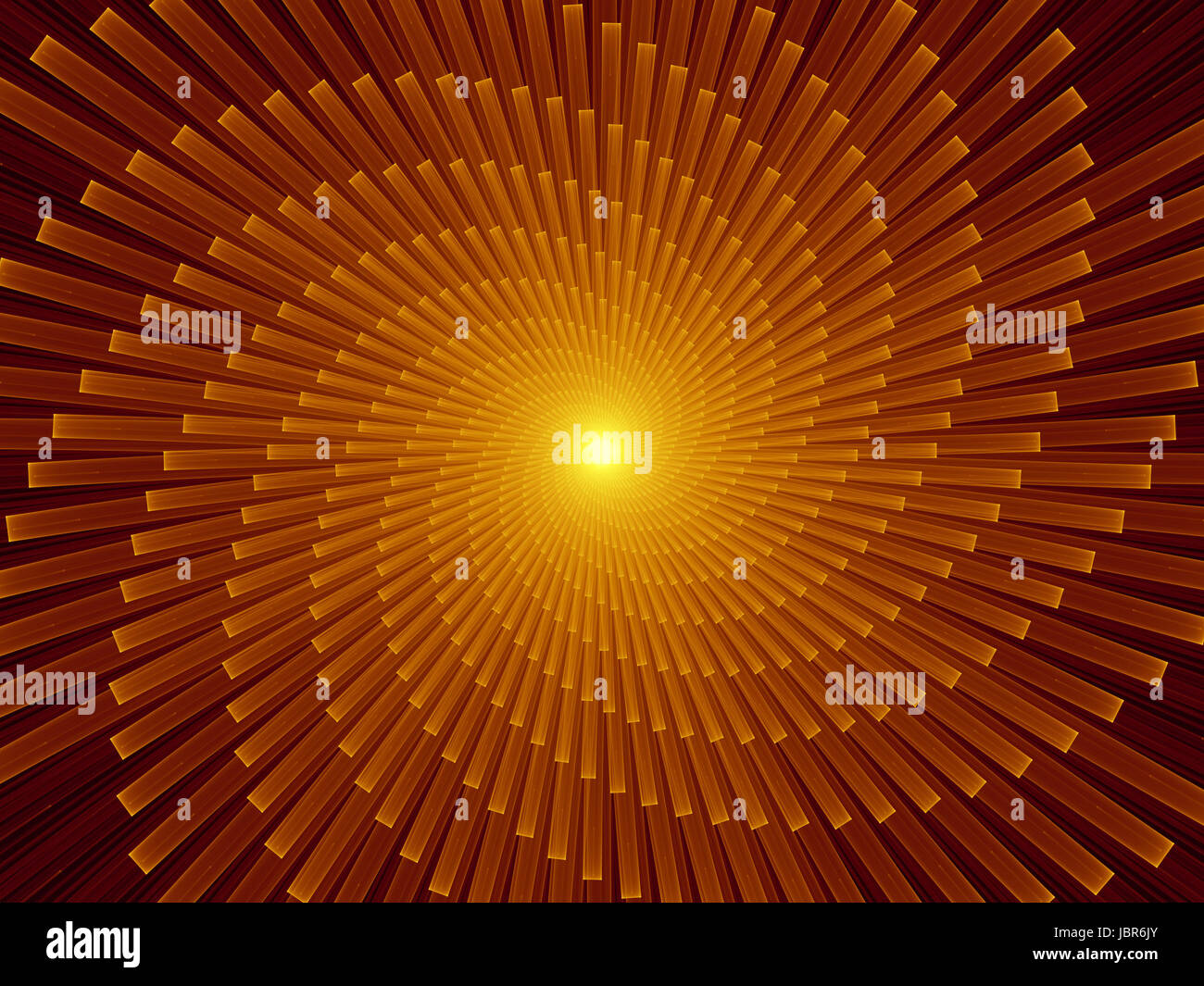 Fractal Burst series. Interplay of fractal radial burst pattern on the ...