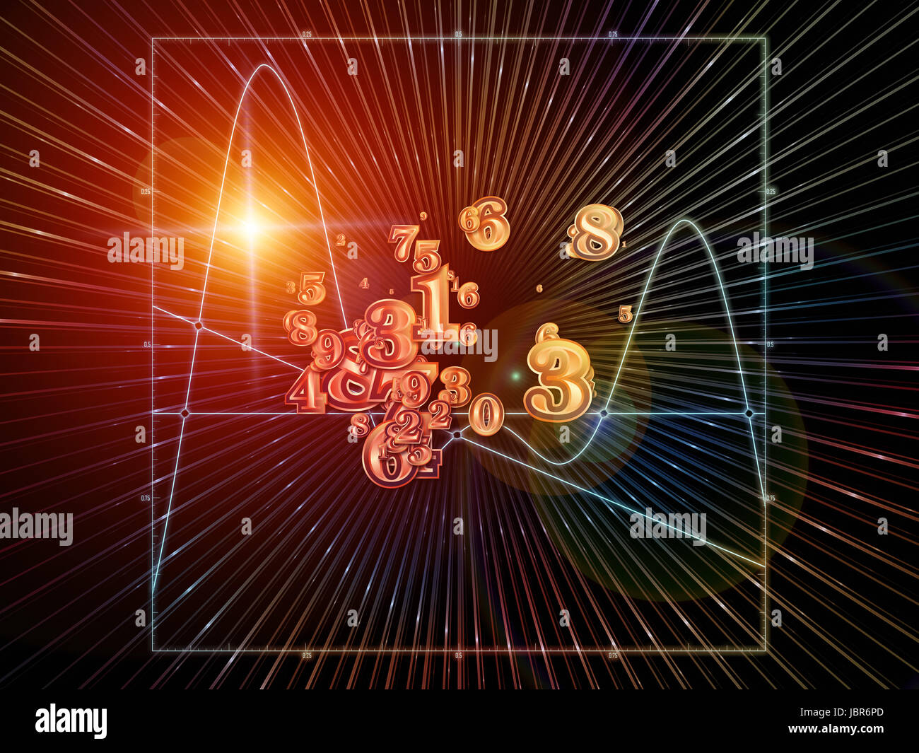 Strange Geometry series. Arrangement of line drawing, math and geometry ...