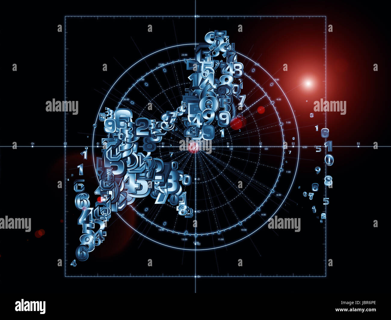 Strange Geometry series. Abstract arrangement of line drawing, math and ...