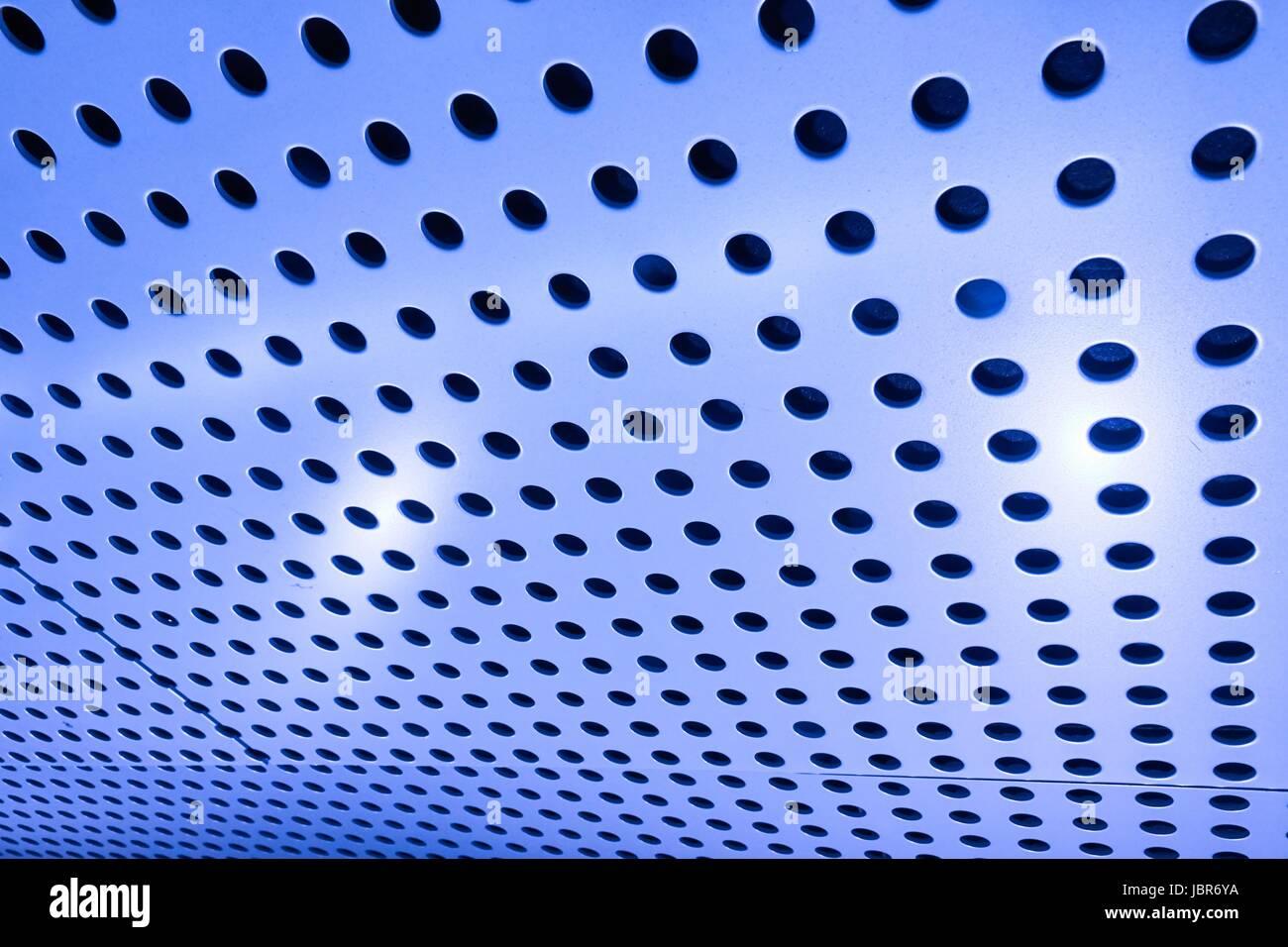 Metal hole mesh pattern, shiny material Stock Photo - Alamy