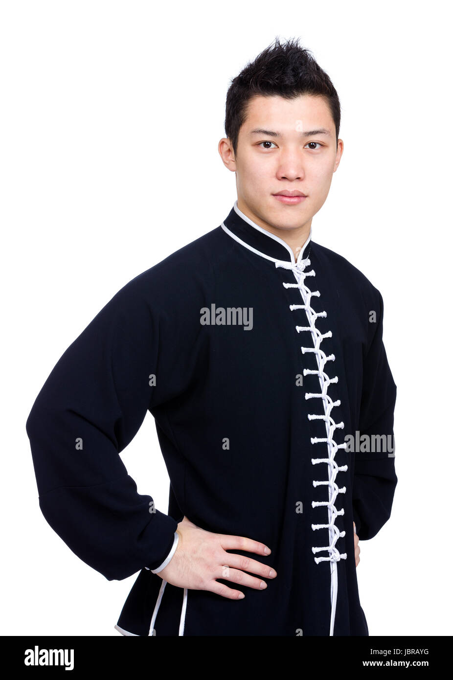 Chinese kung fu master Stock Photo - Alamy
