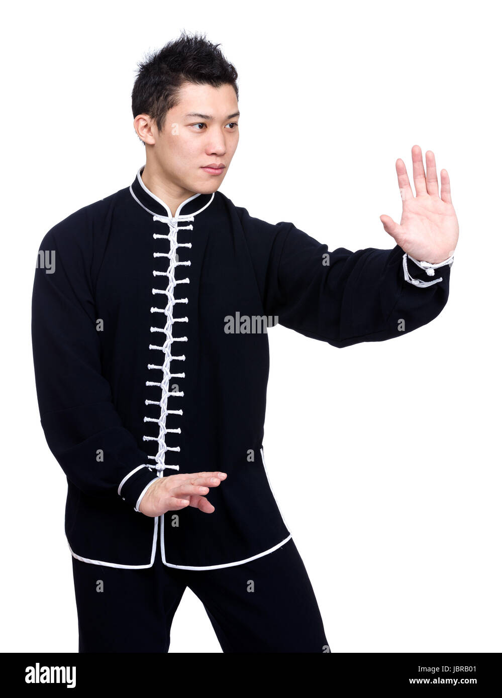 Chinese kung fu fighter Stock Photo - Alamy