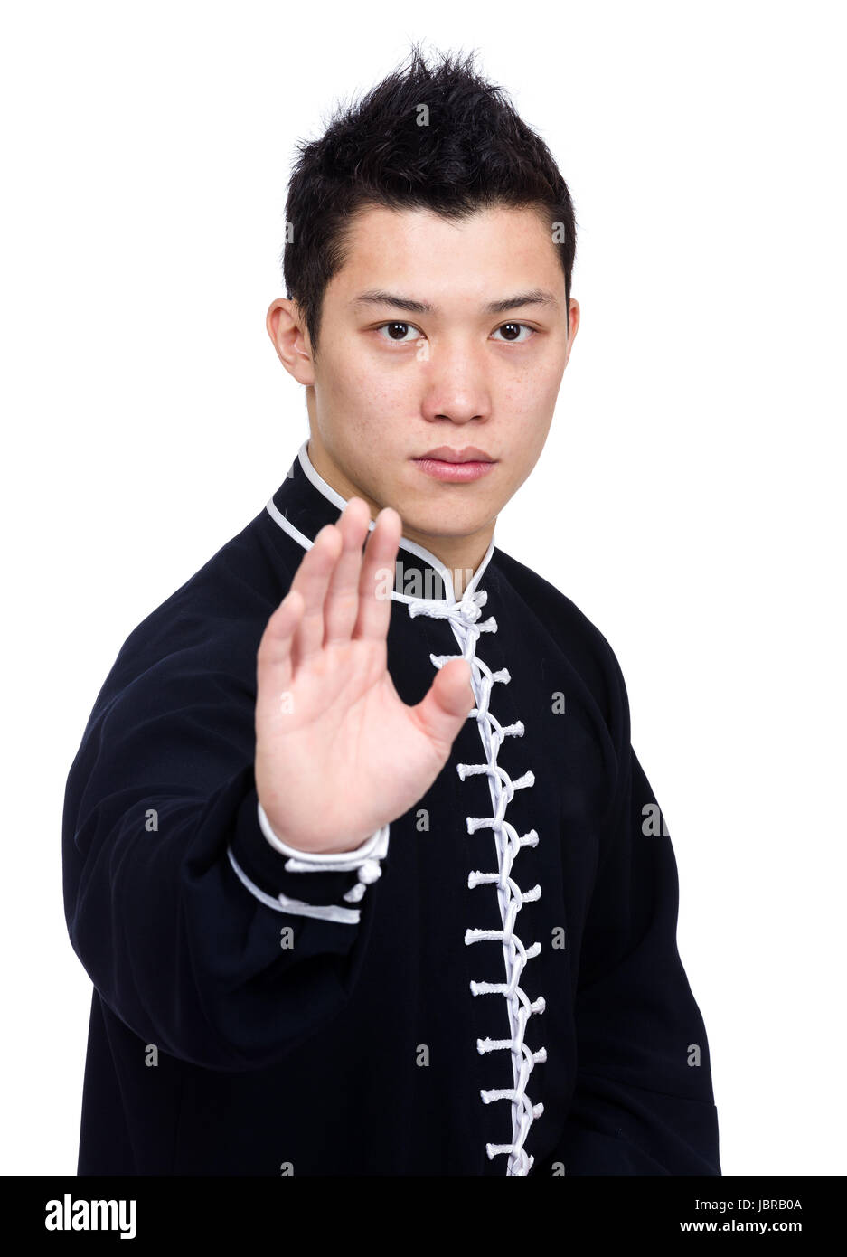 Chinese kung fu fighter Stock Photo - Alamy