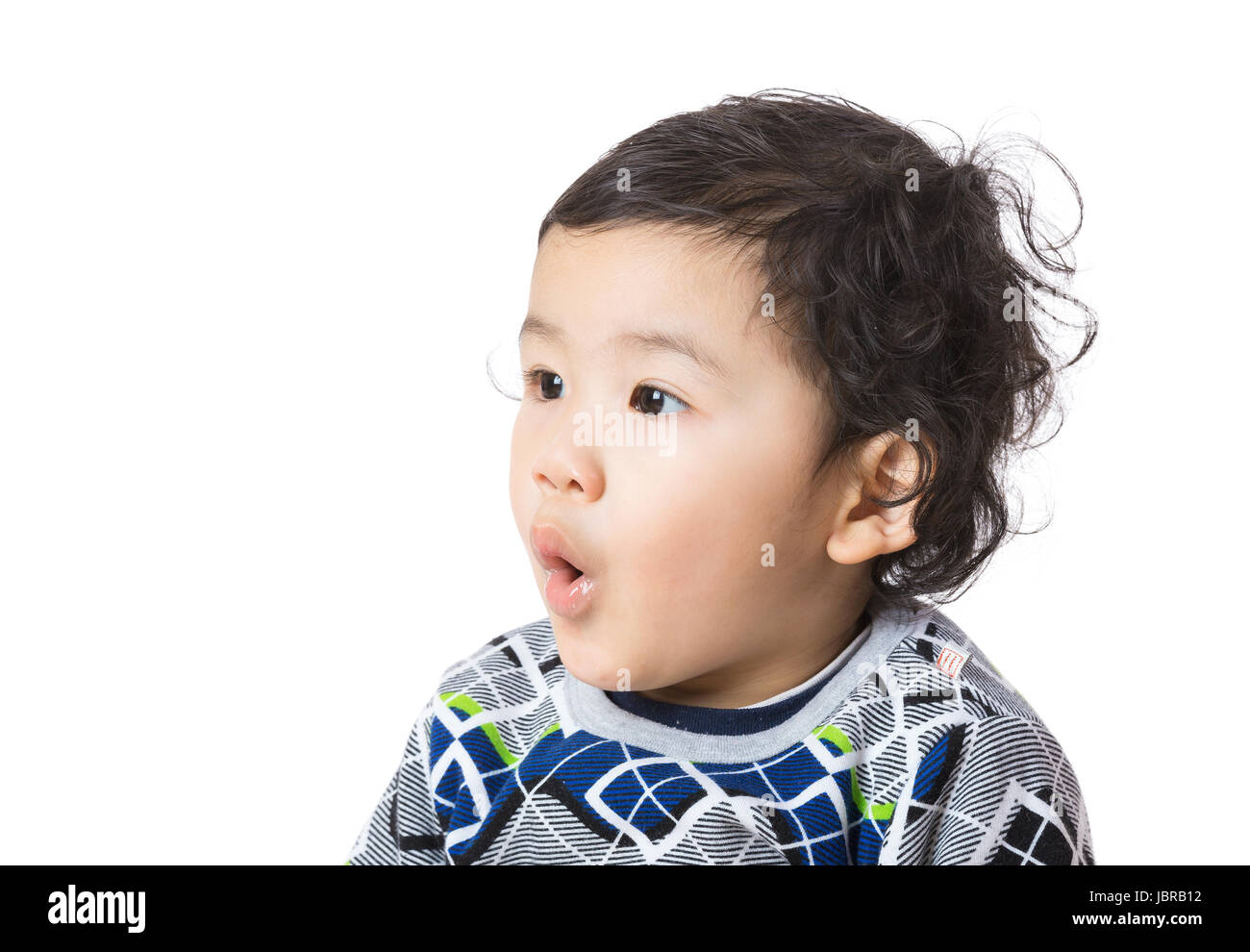 Asian baby boy shocking Stock Photo - Alamy