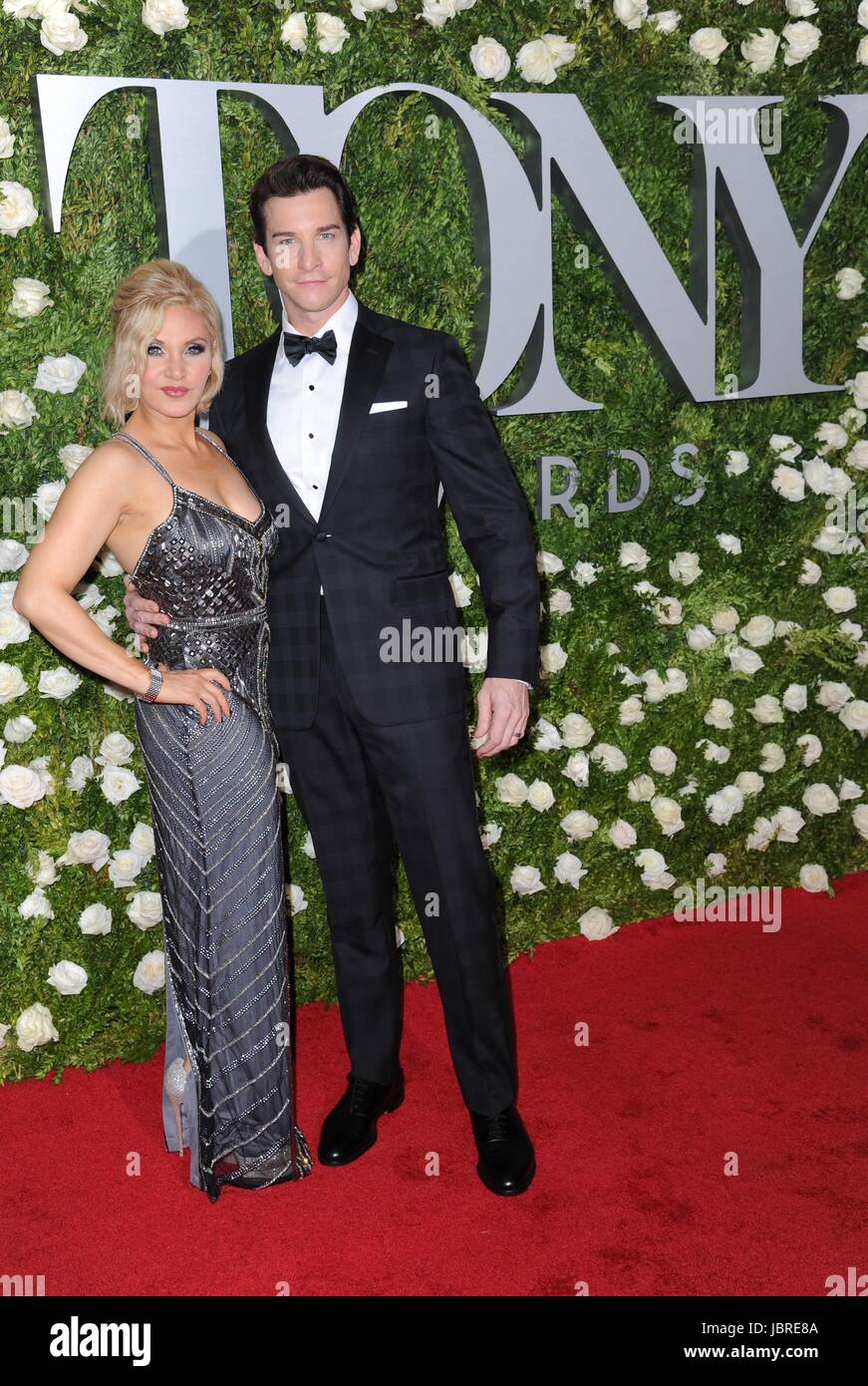 New York, NY, USA. 11th June, 2017. Orfeh, Andy Karl at arrivals for ...