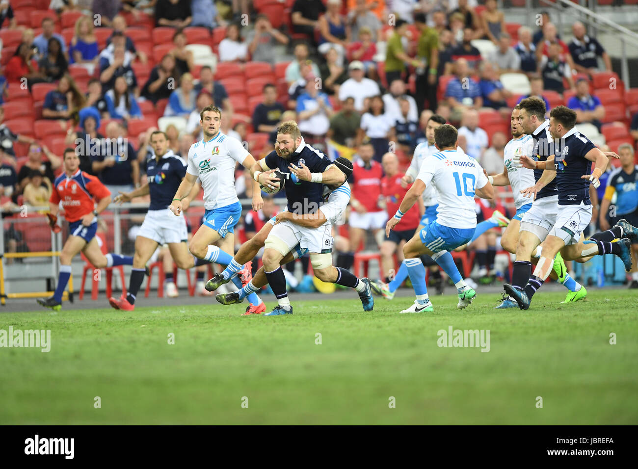 C John Barclay (SCO), Italy vs Scotland official internal test match ...