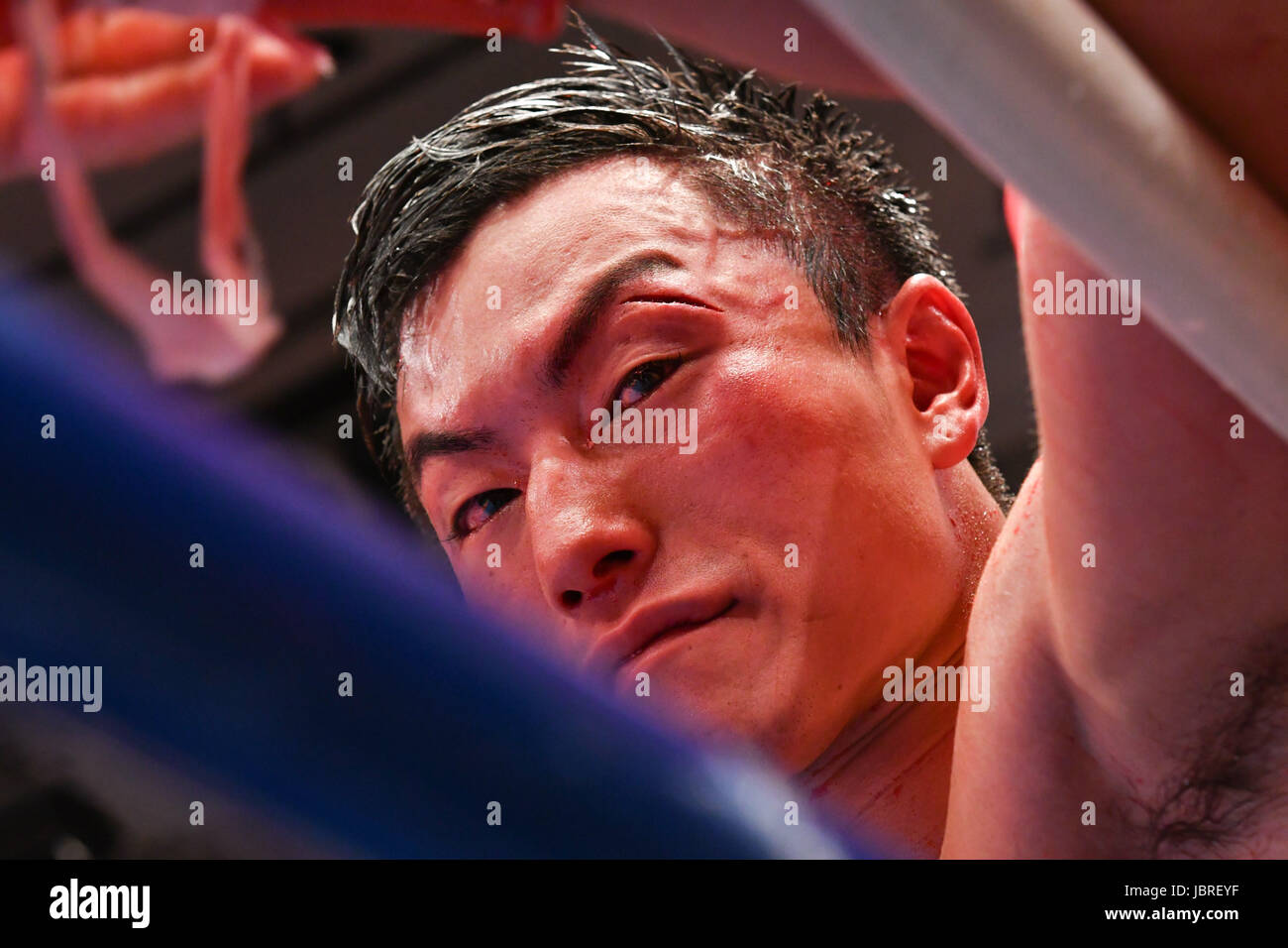 Tokyo, Japan. 8th June, 2017. Ryo Takenaka (JPN) Boxing : Ryo Takenaka ...