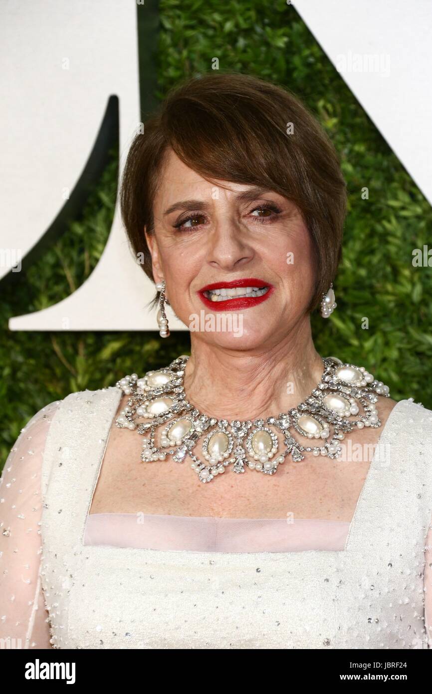 New York, NY, USA. 11th June, 2017. Patty Lupone at arrivals for 71st ...