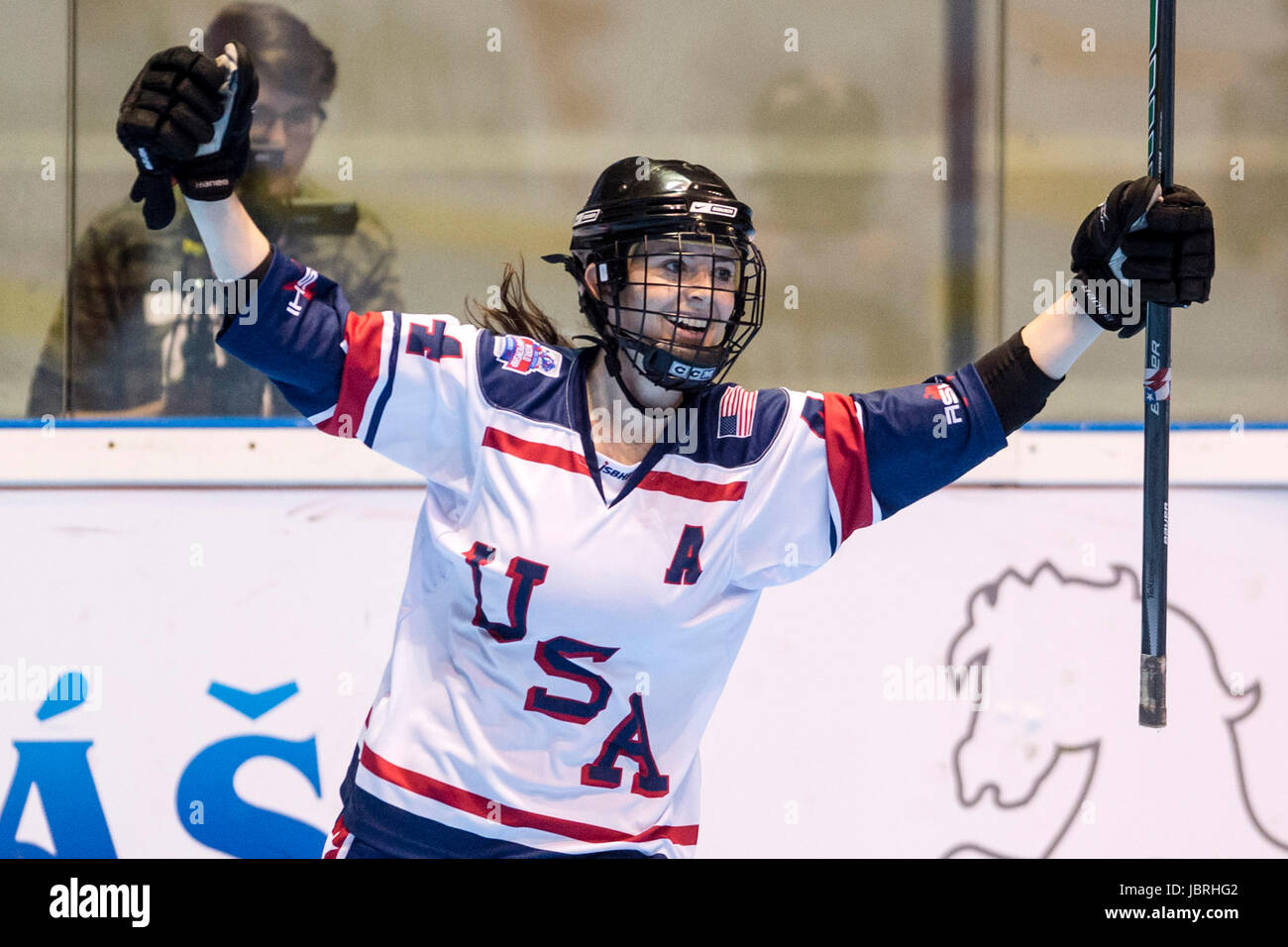 Pardubice, Czech Republic. 10th June, 2017. Kelly Foley from USA ...