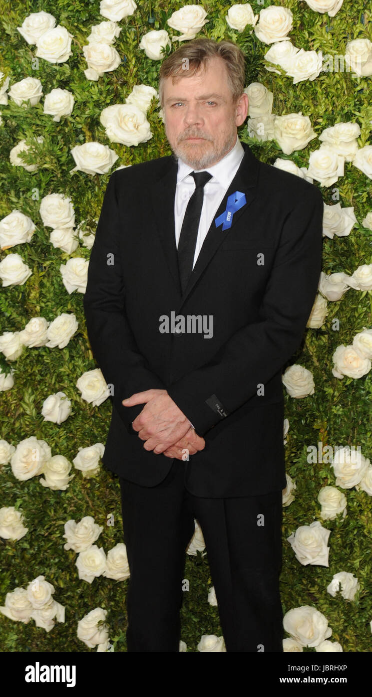 New York, USA. 11th June, 2017. Mark Hamill attends the 71st Annual ...